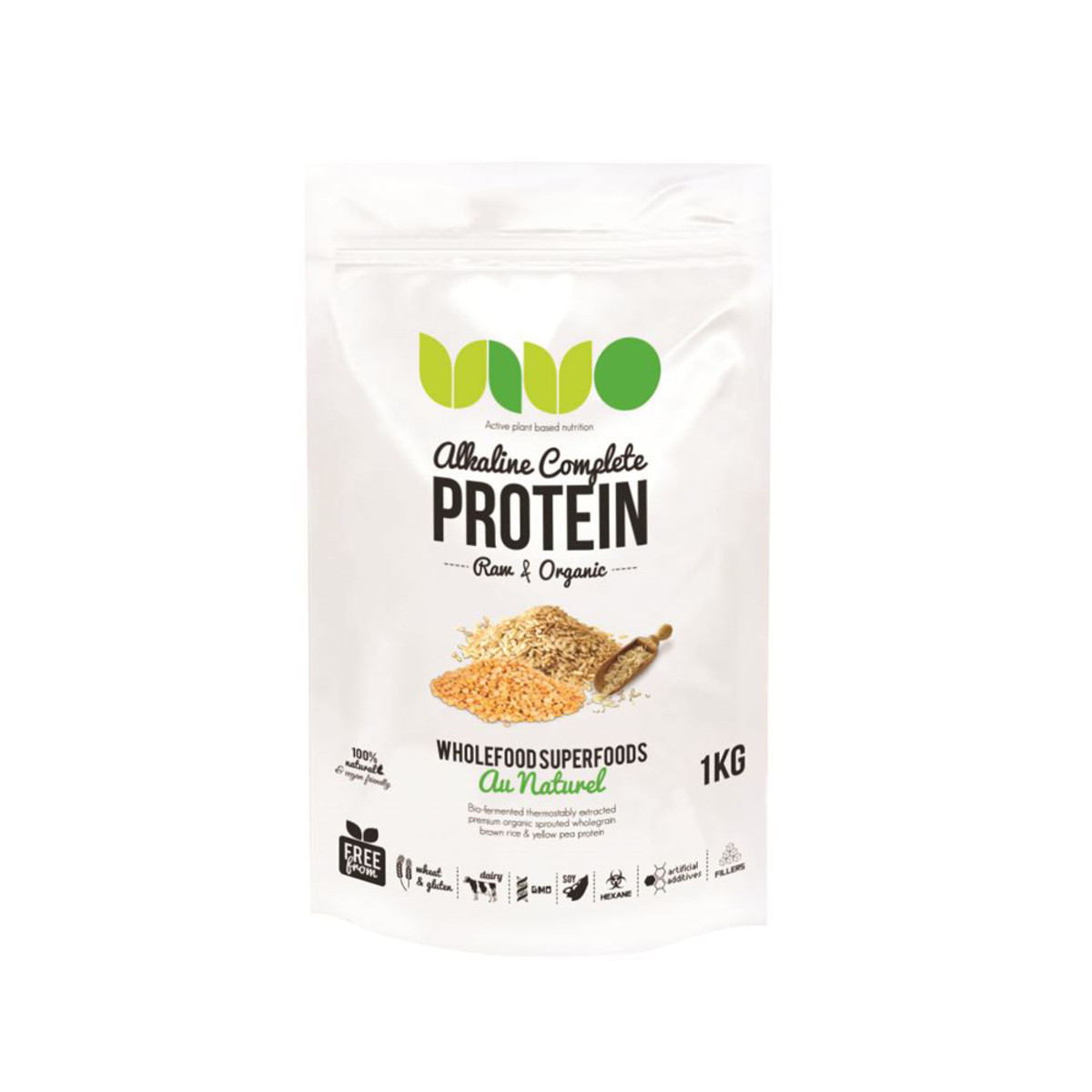 Vivo Alkaline Protein Organic & Raw Alkaline Complete Protein Au ...